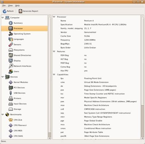 HardInfo ThinkPenguin Com