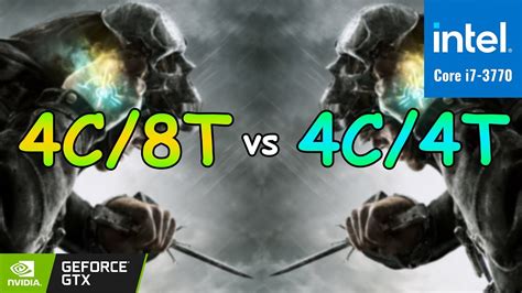 Hyperthreading On Vs Hyperthreading Off 5 Games Tested 1080p Youtube