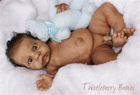 Thistleberry Babies Full Body Solid Silicone Baby Boy Beautifully