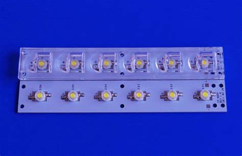 6w Reflector Led Lens Array For Street Lighting With Pcb Module