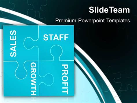 Puzzle Pieces For Powerpoint Templates Business Marketing Ppt Themes Presentation Graphics
