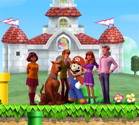 Mystery Incorporated Meet Super Mario By Lamarogre On Deviantart