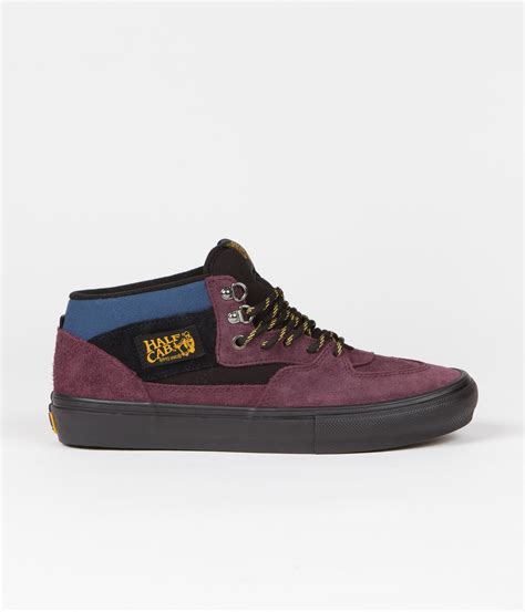 Vans Skate Half Cab Shoes Outdoor Purple Black Flatspot