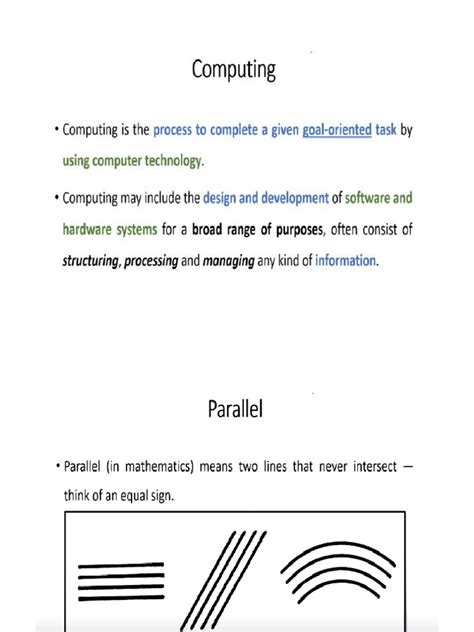 Parallel Computing System 1 Pdf