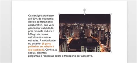 Como Mover Uma Imagem No Word