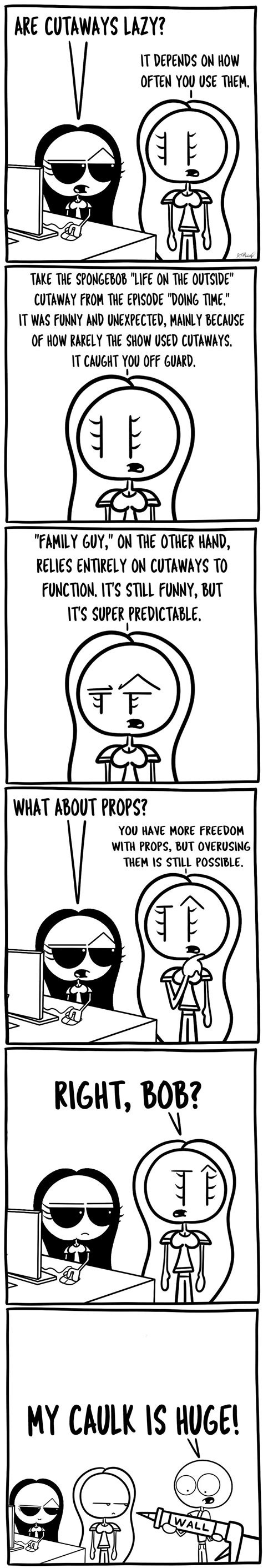 Lazy Writing R Comics