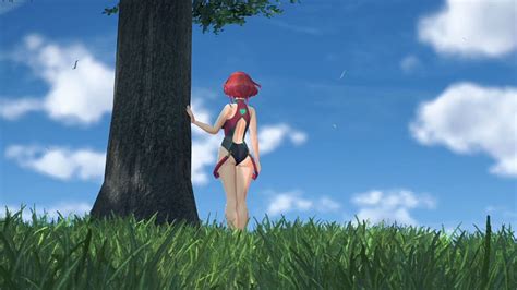 Rex Meets Pyra Japanese Xenoblade Chronicles 2 Cutscene Nintendo