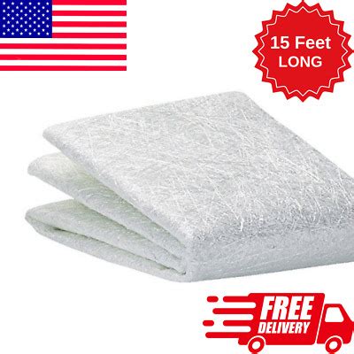 Fiberglass Strand Chopped Mat Oz Long 1 5 50 Wide Yards Roll Feet Yard