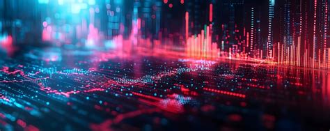 Digital Financial Data Charts Technology Background Premium Ai Generated Image
