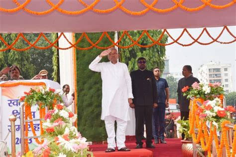 मुख्यमंत्री ने 77वें स्वतंत्रता दिवस के अवसर पर पटना के ऐतिहासिक गांधी