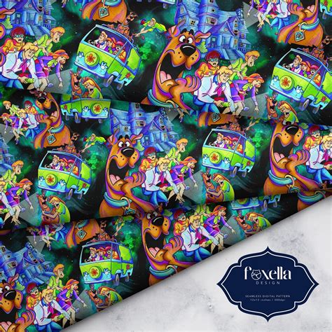 Digital Papers Seamless Patterns Etsy