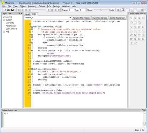 Pybox2d March 2009