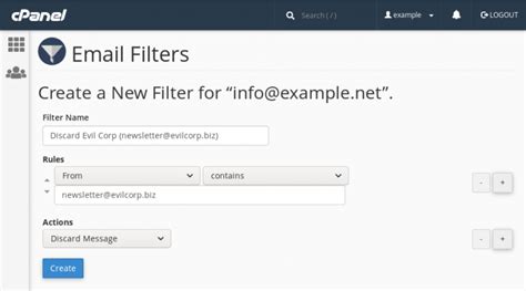 Email Filters In Cpanel Catalyst2