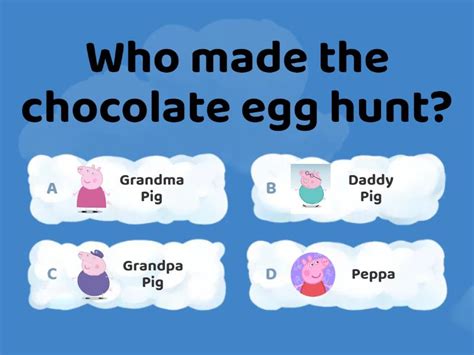 Peppa Pig Easter - Quiz