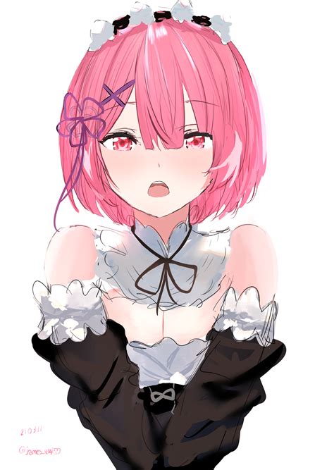 Wallpaper Anime Girls Re Zero Kara Hajimeru Isekai Seikatsu Ram Re