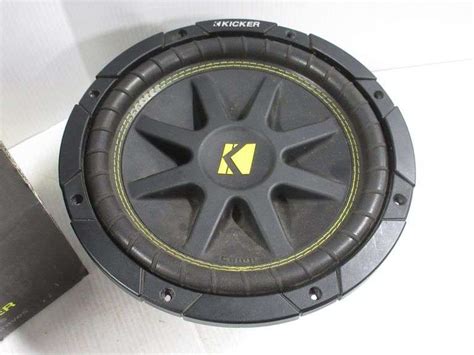 Kicker Comp 10 Subwoofer Like New Albrecht Auction Service