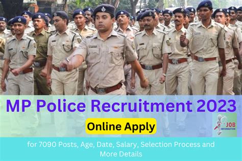 Mp Police Constable Recruitment 2023 Online Apply For 7090 Posts Age