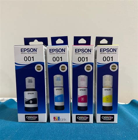 Epson Printer Ink Set Computers Tech Printers Scanners Copiers On Carousell
