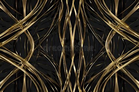Abstract Lines Background With Dynamic Flow And Elegant Artistic Appeal Stock Illustration