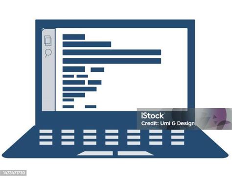 Coding Screen On Laptop Web Design Compute Coder Engineer And Developer
