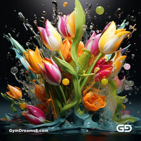Flower Abstract Kiss Gym Dreams Gymdreams8