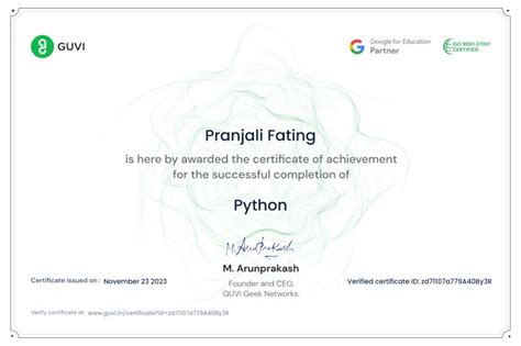 Aspiring Python Developer Recent I Have Completed Python On I