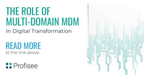 Multi Domain MDM In Digital Transformation Profisee