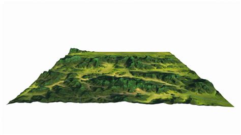 3d Hilly Landscape Version 2 Model Turbosquid 1994182