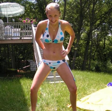 Pee Peeing Piss Pissing Bikini Porn  By Bigwite4skin Riwetmy