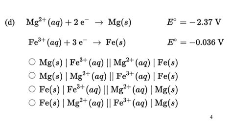 Solved Give The Standard Line Notation For Each Cell A 2