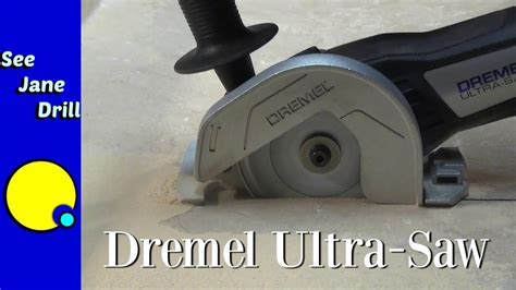 How to Use a Dremel Ultra Saw - YouTube