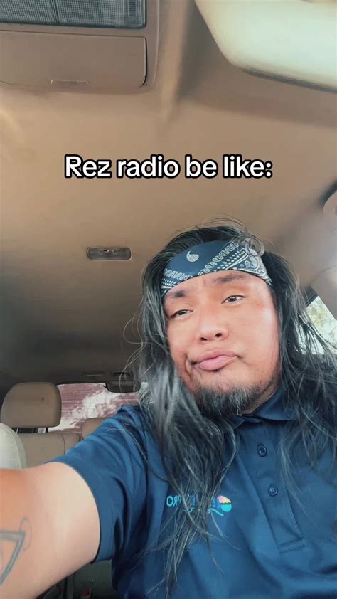 Rez Radio Be Like Native Uncle Mykes Hilarious Show Tiktok