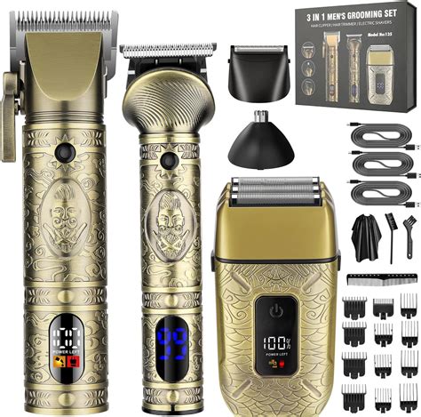 Professional Hair Clippers For Men 3 In 1 Hair Trimmer