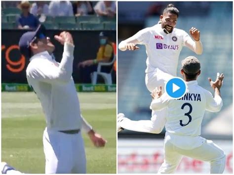 Ind Vs Aus 2nd Test एक ही गेंद पर दो संयोग एक ने झटका मेडन टेस्ट