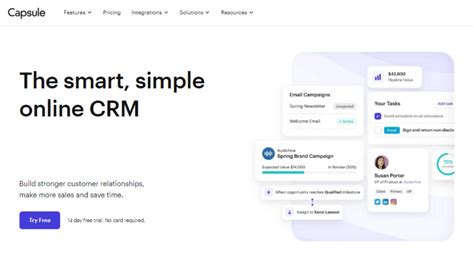 What Is Capsule CRM Features Pricing Alternatives