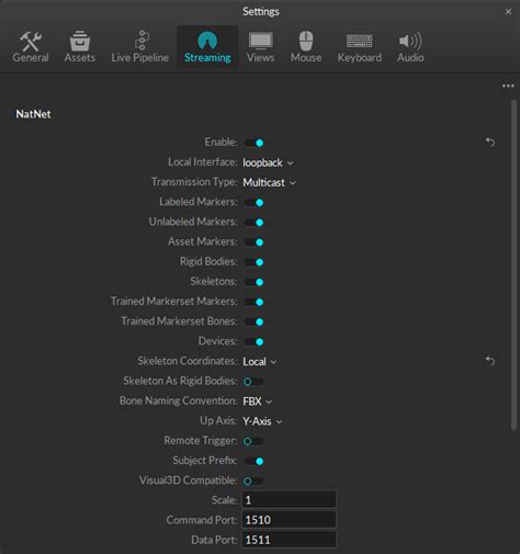 Autodesk Motionbuilder Plugin External Optitrack Documentation