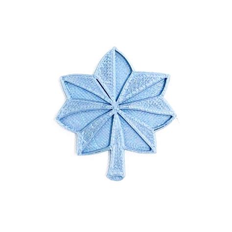 Lt Col Ltc Oak Leaf Cake And Cupcake 1 Doz Topper Combo 3d Wade