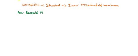 SOLVED The ATPase In The Mitochondrial Inner Membrane Is A Complex