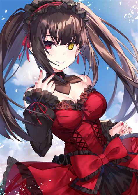 Date A Live Tokisaki Kurumi Anime Poster In 2021 Anime Date Date A