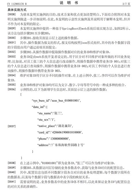 工商银行取得「基于 spring boot 的 web 系统后端实现方法及装置」专利 oschina 中文开源技术交流社区