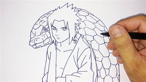 Detail Sketsa Gambar Sasuke Koleksi Nomer 21