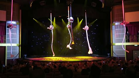 Sexy And Sensual Circus Style Show Atlantis Cruise 2017 5 Youtube