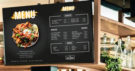 Revitaliza Tu Presentación De Menús Descubre Cómo La Cartelería Digital Resuelve Desafíos