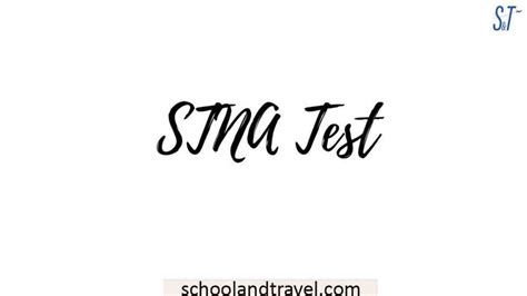 Stna Test Meaning Duties Classes Requirements
