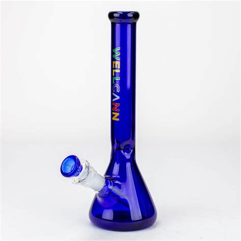 Wellcann 12 Color Beaker Glass Water Bong — Bong Outlet Canada