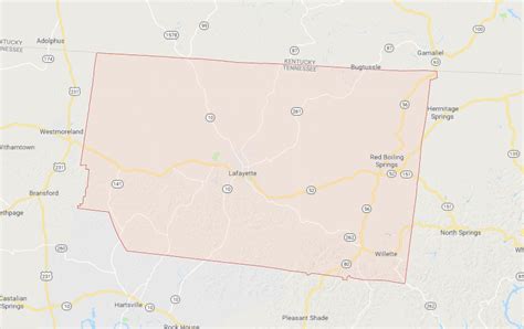 Sinkholes In Macon County Tn Tennessee Sinkholes Tonys Sinkhole Maps
