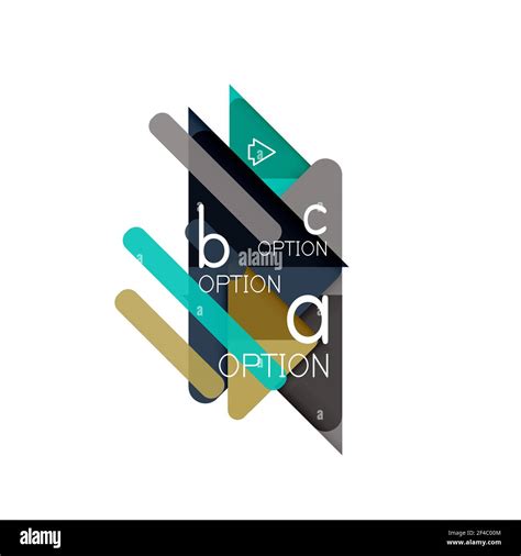 Triangle Data Visualization Design Option Infographic Layout Triangle
