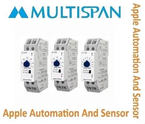 Dt 10s30s60s Multispan Din Rail Display Timer Analog Timer At ₹ 382