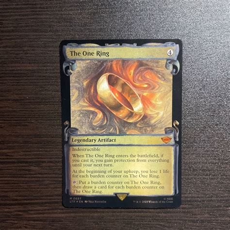 Yahooオークション Mtg シルバー Foil 英語版 一つの指輪 The One R