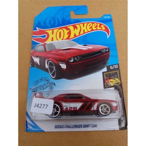 Jual Hot Wheels Dodge Challenger Drift Car Red Di Seller